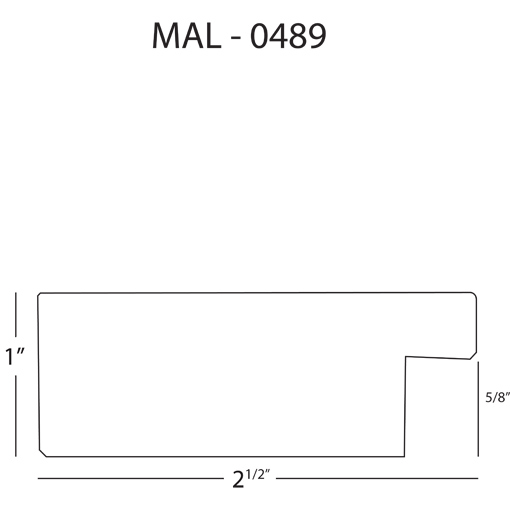 Open Back Canvas Frame With 5/8" Rabbets | CanvasLot.com