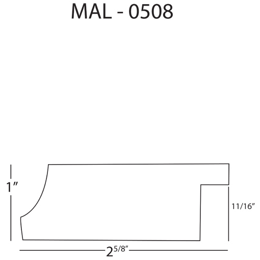 Open Back Canvas Frame With 11/16" Rabbets | CanvasLot.com